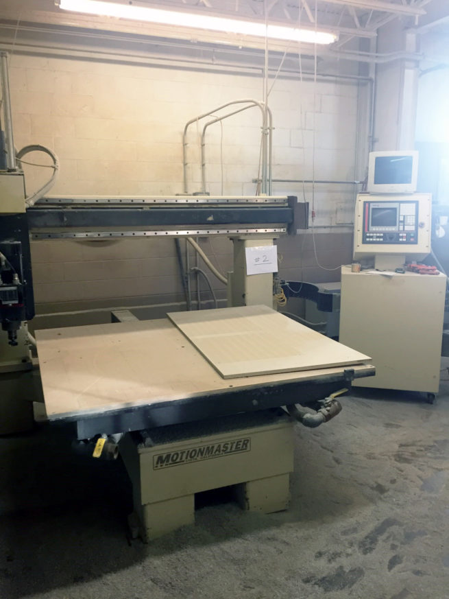 Motionmaster 5 Axis CNC Router Dual 5x5 Table E683 [SOLD]