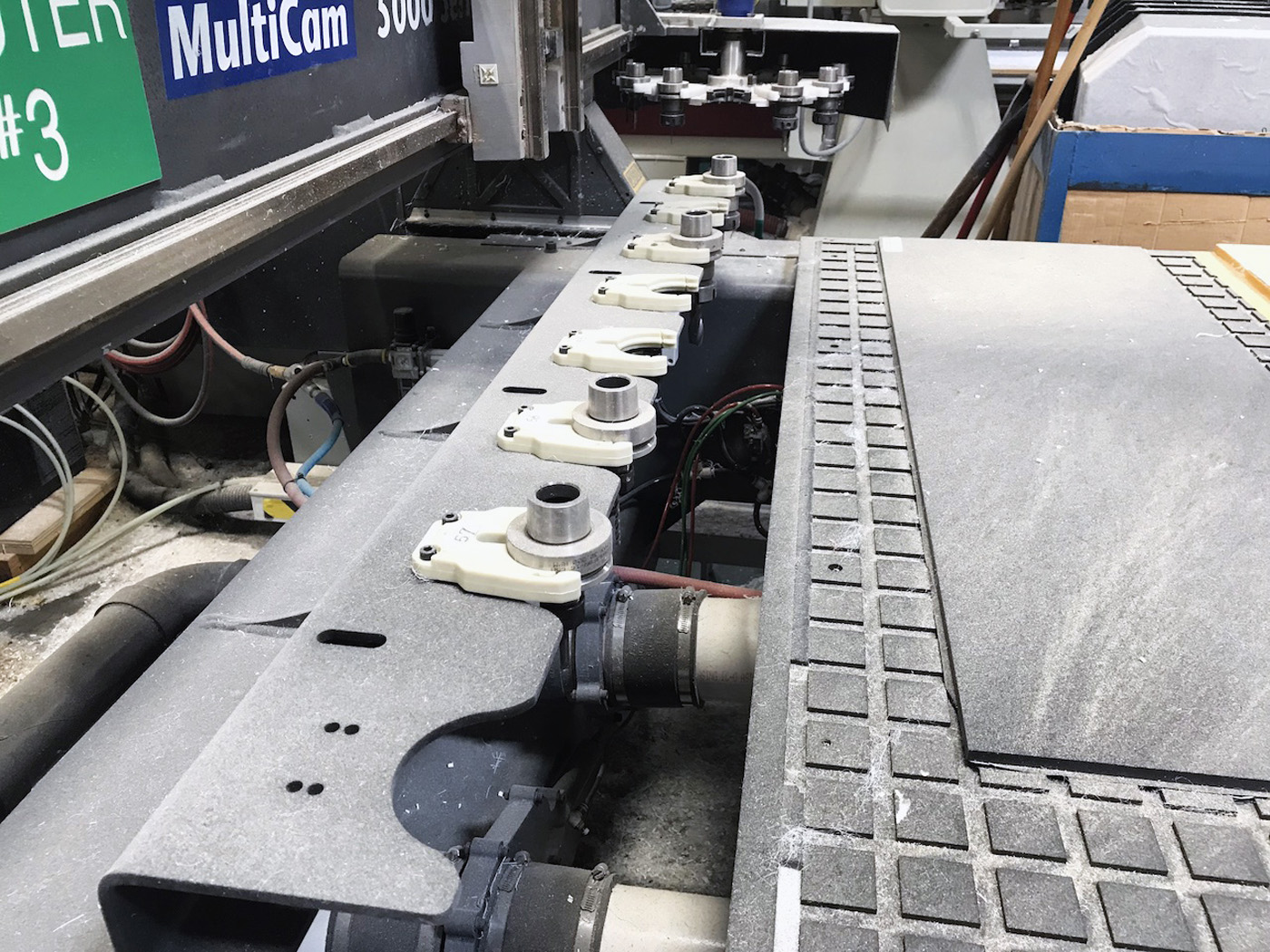 MultiCam 3 Axis CNC Router 5x10 Gantry C559 [SOLD]