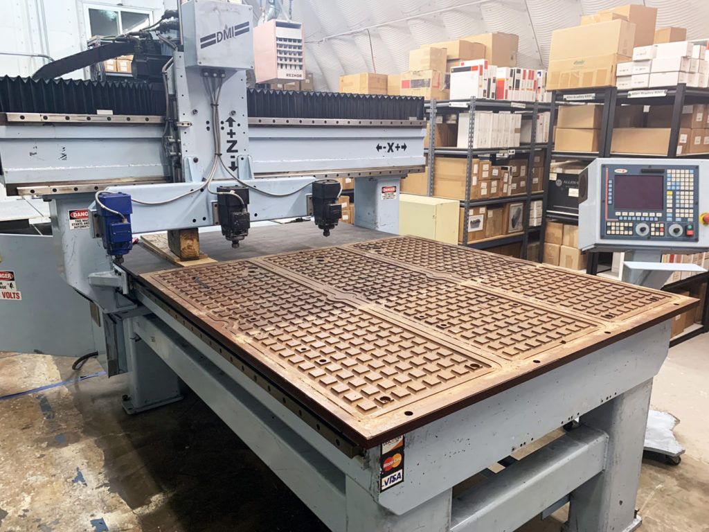 DMS 3 Axis CNC Router 5x5 Gantry C567 [SOLD]