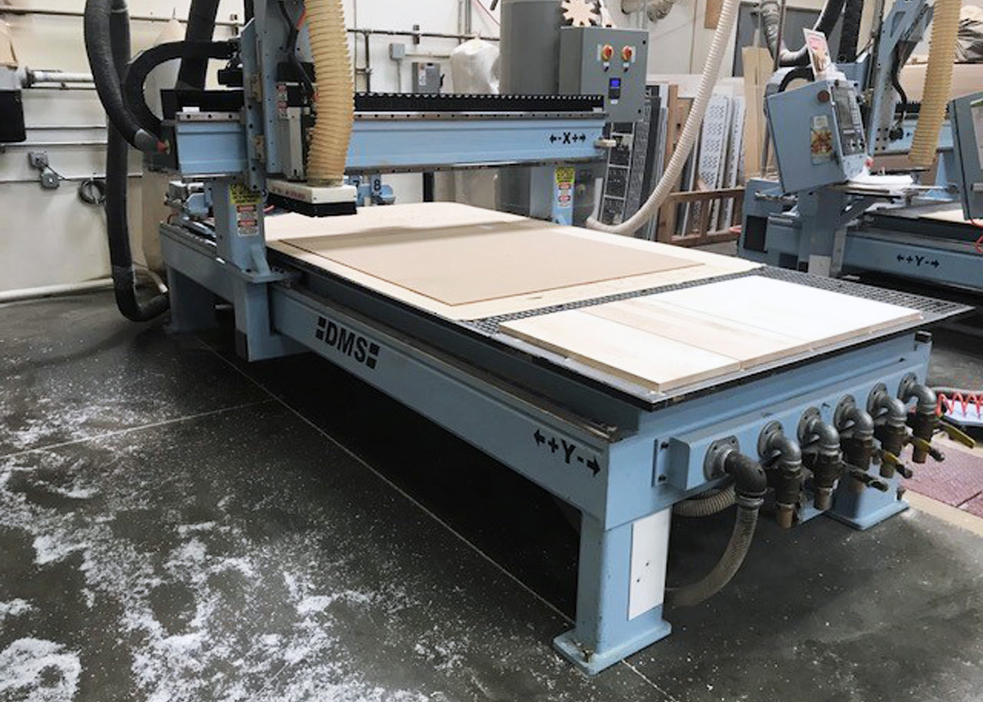 DMS 3 Axis CNC Router 5x10 Gantry C584 [SOLD]