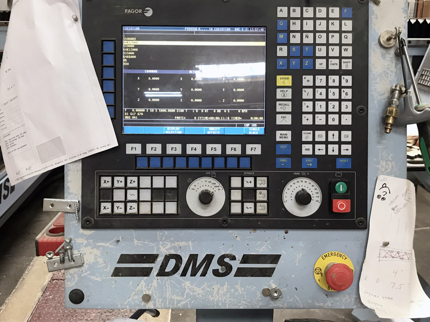DMS 3 Axis CNC Router 5x10 Gantry C584 [SOLD]