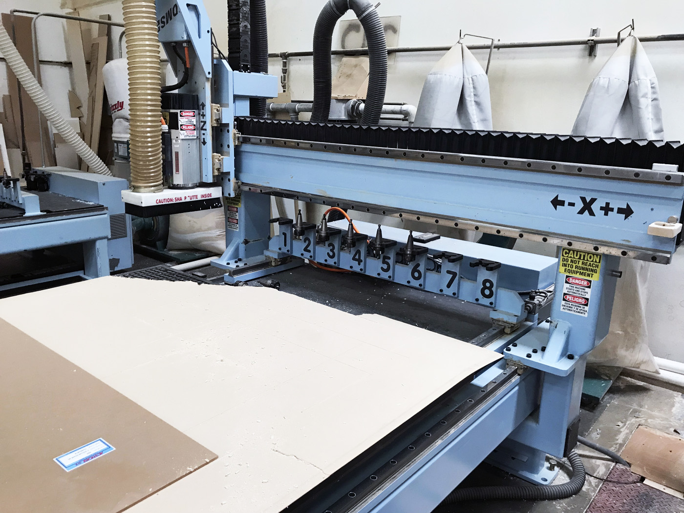 DMS 3 Axis CNC Router 5x10 Gantry C584 [SOLD]