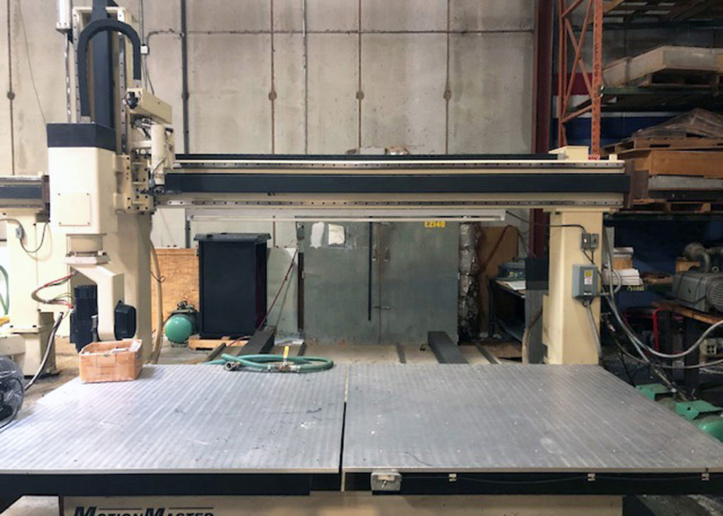 Motionmaster 3 Axis CNC Router 8x4 Moving Table C809