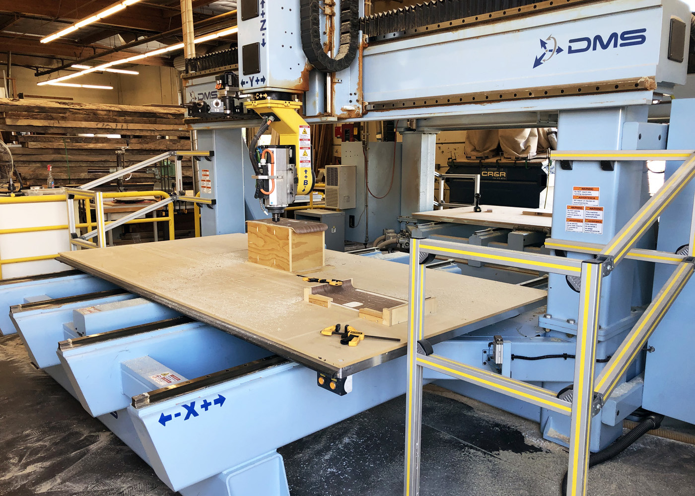 DMS 10x5 5 Axis CNC Router E609 [SOLD] — CNC Parts Dept., Inc.