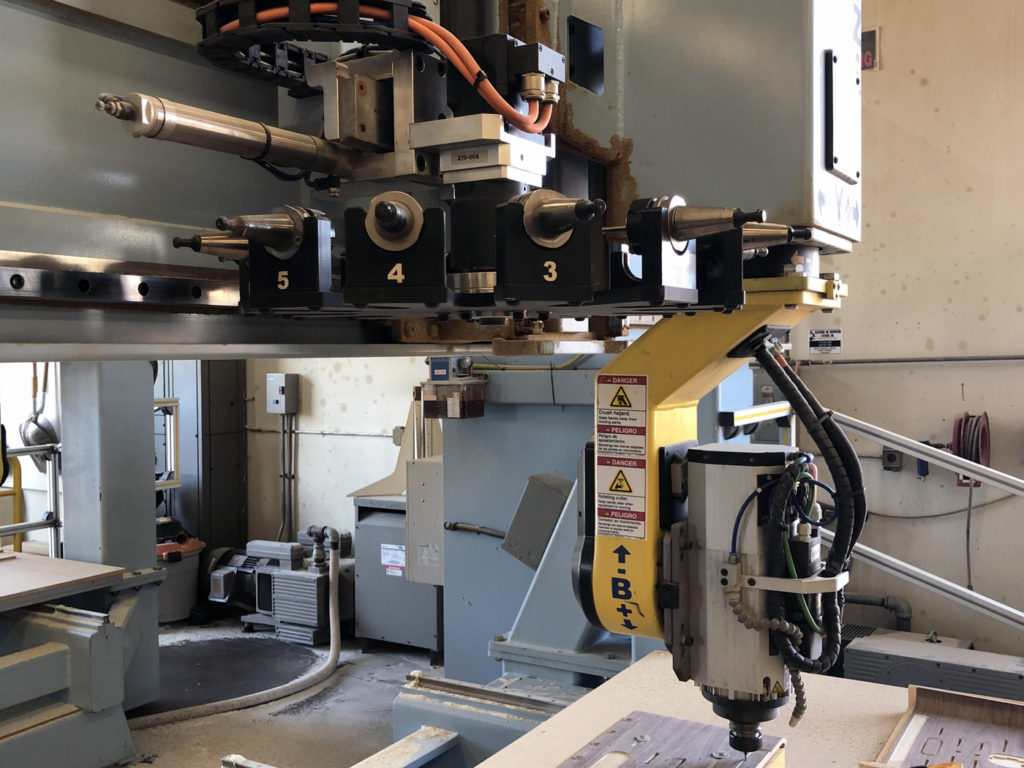 DMS 5 Axis CNC Router 10x5 Vacuum Table E609 [SOLD]