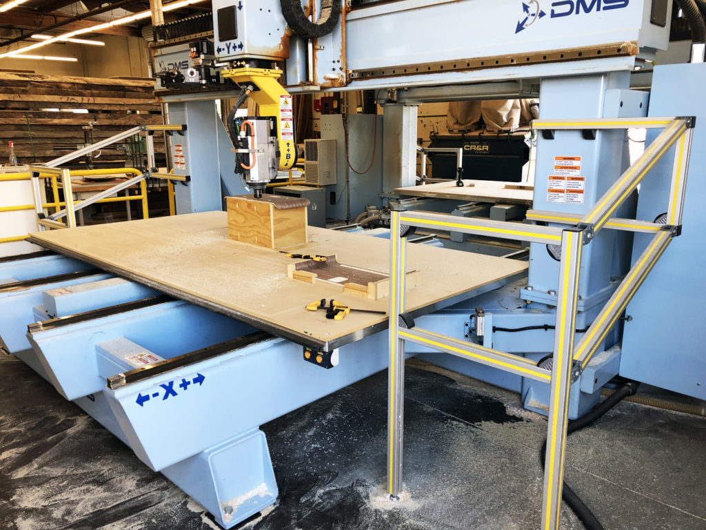 DMS 5 Axis CNC Router 10x5 Vacuum Table E609 [SOLD]