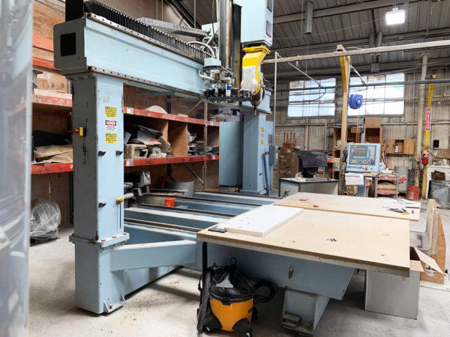 DMS 5 Axis CNC Router Dual 5x5 Table E482 [SOLD]