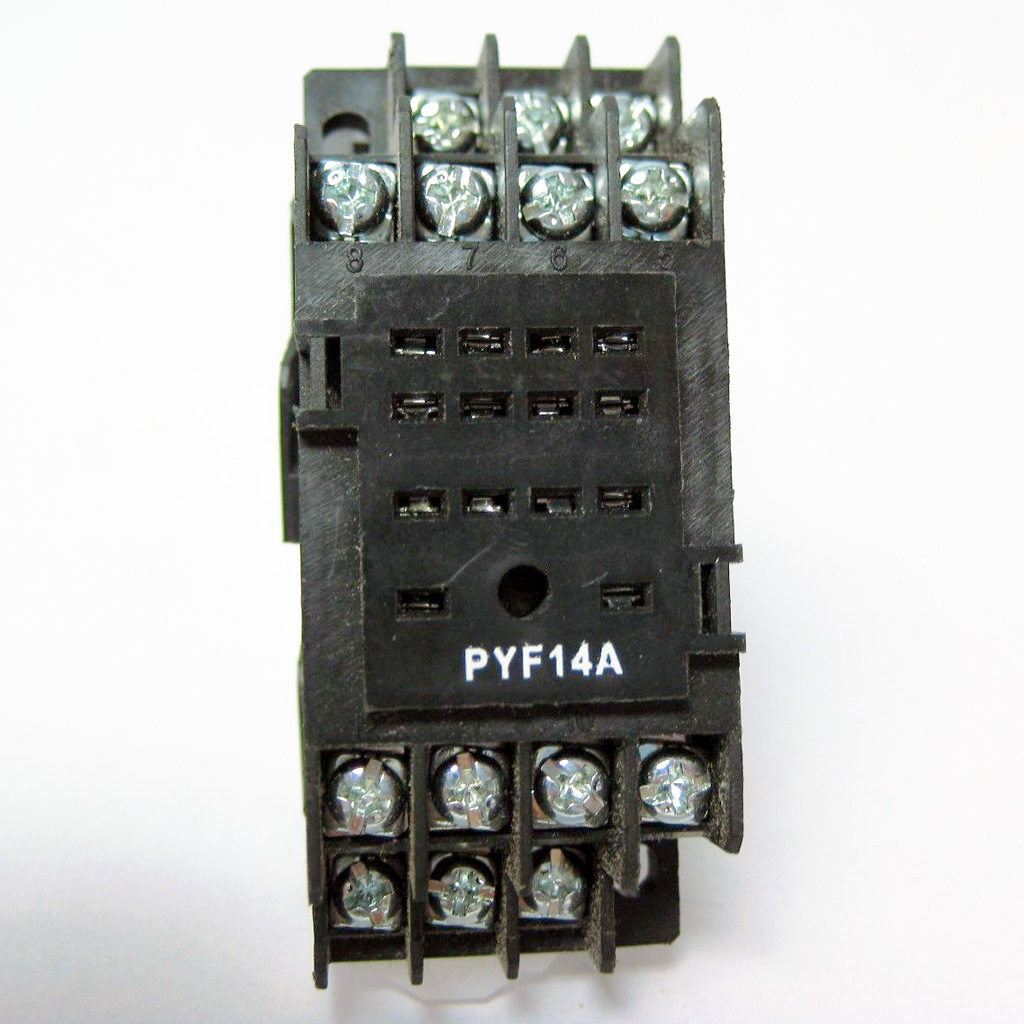 Lot of Power Relays and Relay Sockets (Used) — CNC Parts Dept., Inc.