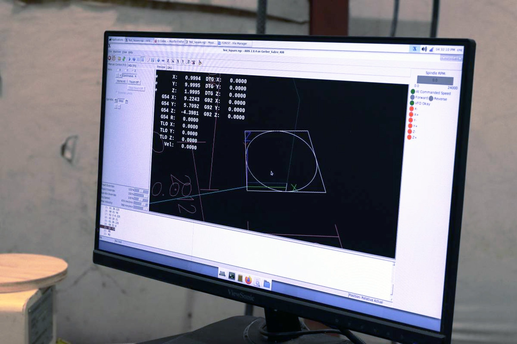 Gerber Saber 3 Axis CNC Router 4x8 Gantry C765 [SOLD]