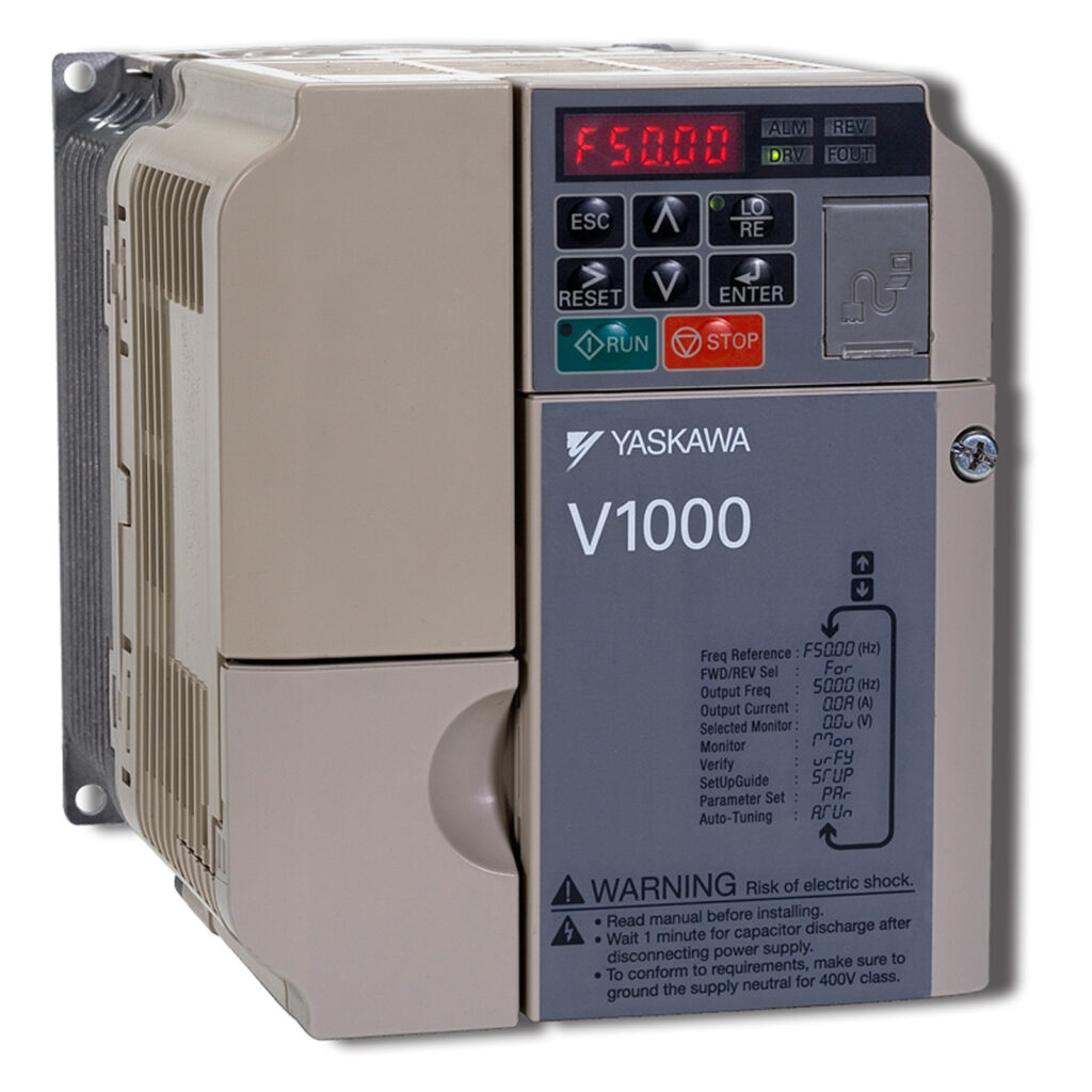 VU4A0011FAA-134 V1000 Yaskawa VFD 5 hp 3.7 kW 480 V