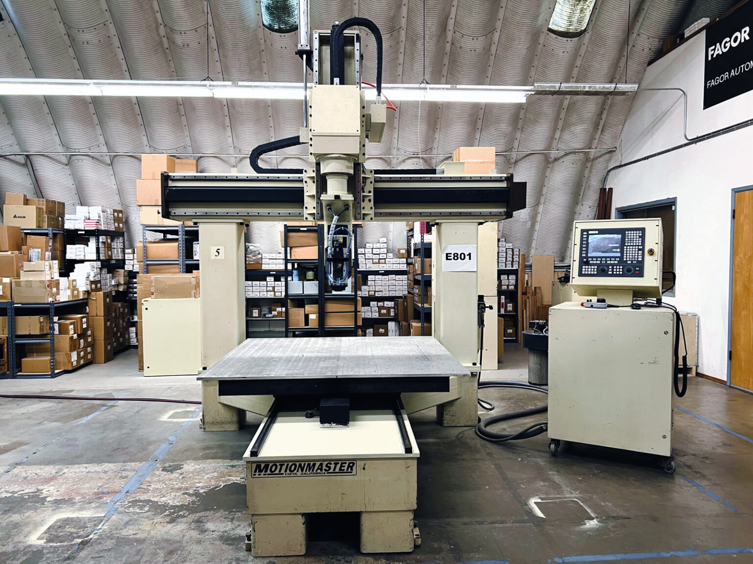 Motionmaster 5 Axis CNC Router 5x5 Table E801 [SOLD]