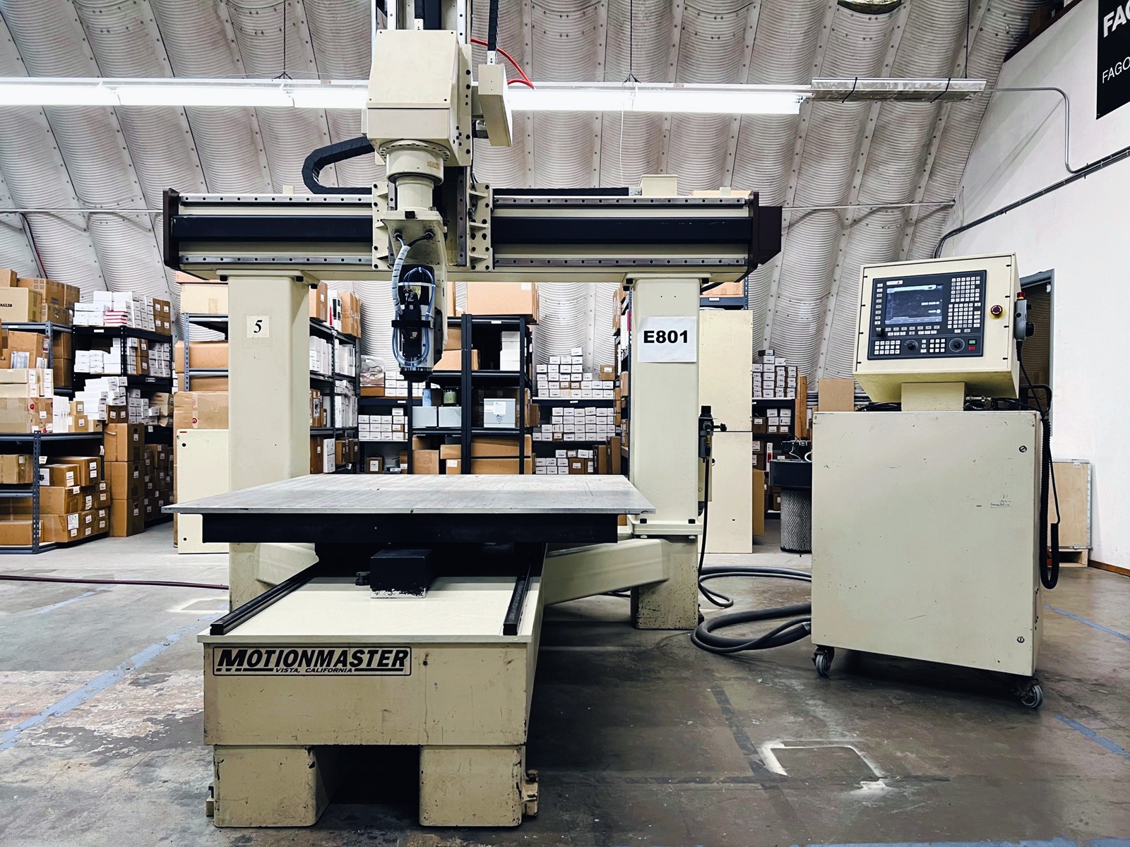 Motionmaster 5 Axis CNC Router 5x5 Table E801 [SOLD]