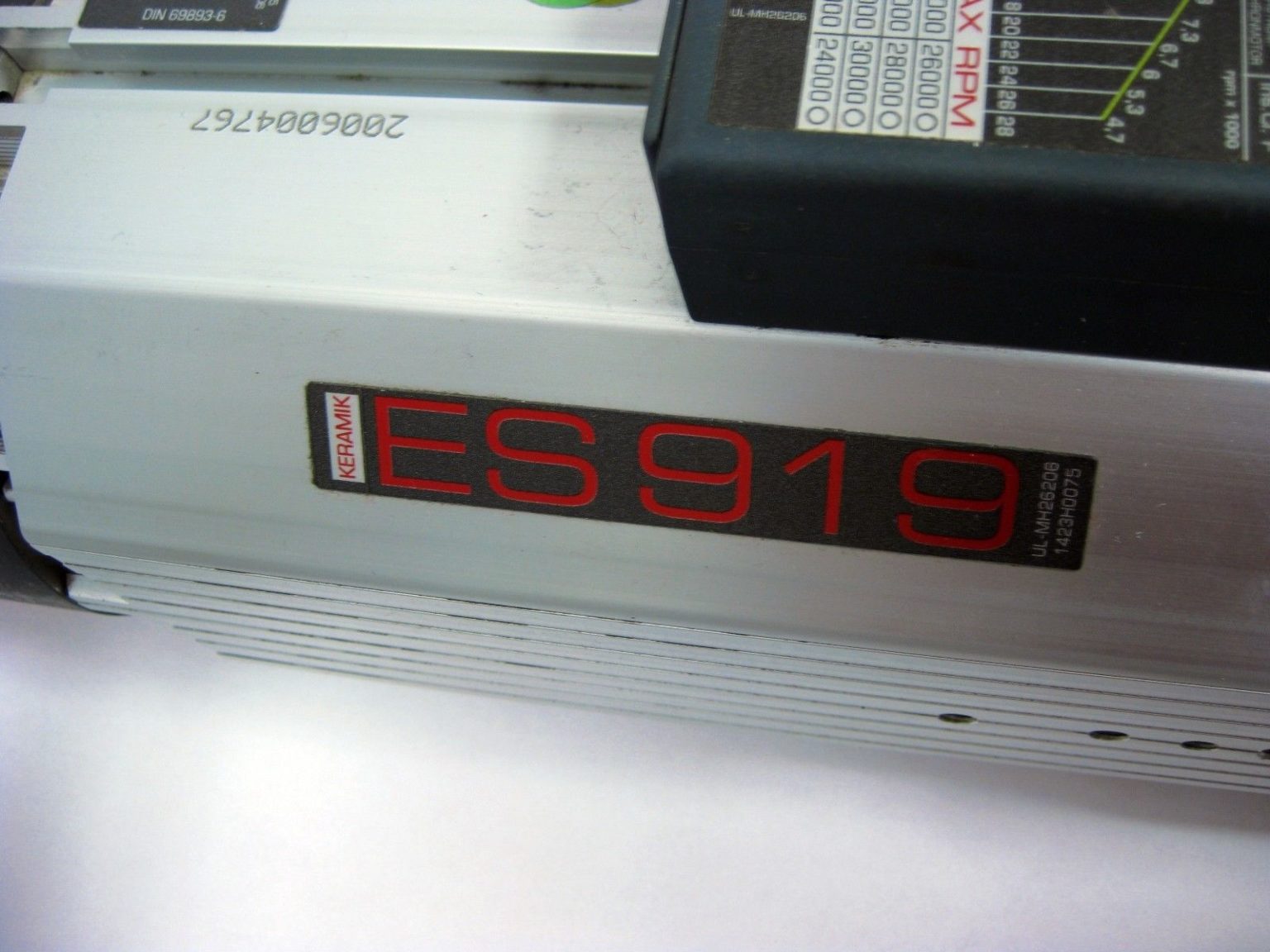 H6161H0289A ES919 HSD Spindle Motor — CNC Parts Dept., Inc.